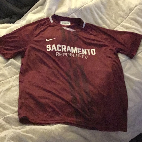Nike | Shirts | Sacramento Republic Soccer Jersey Shirt Nwt | Poshmark